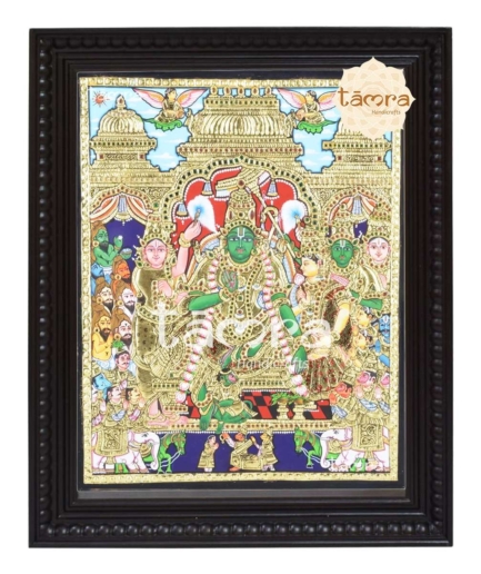Buy Rama Darbar Tanjore Painting From Tamra Handicrafts Bengaluru